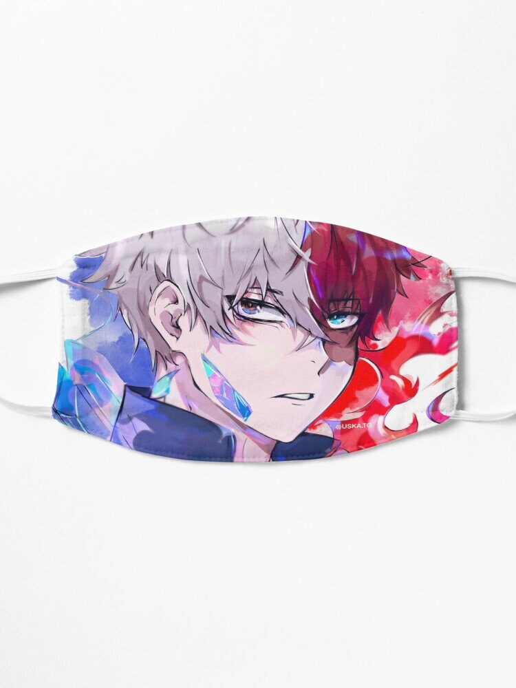 Shoto Todoroki Face Mask Todoroki Shoto Masks Mha Mask for | Etsy