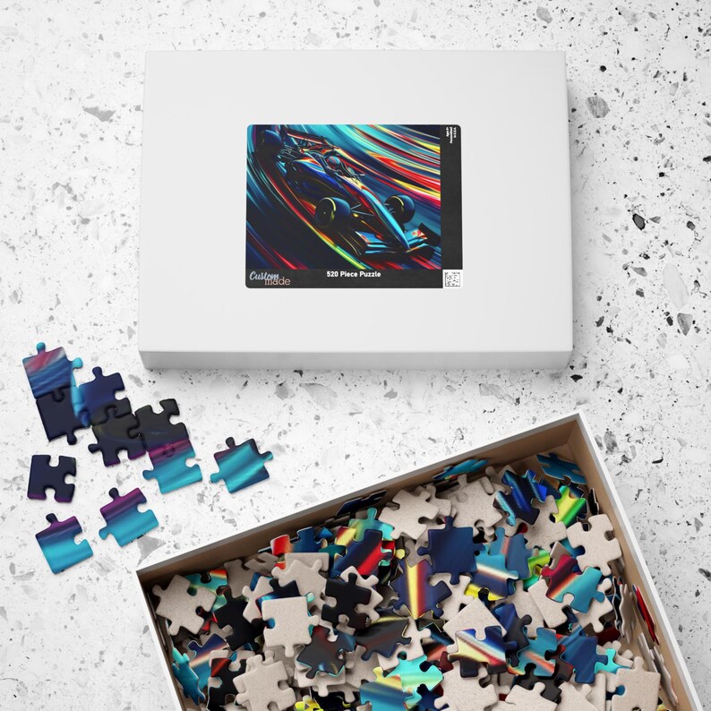 Formula 1 Puzzle - Speed Unleashed: the Art of F1, High-octane Racing ...