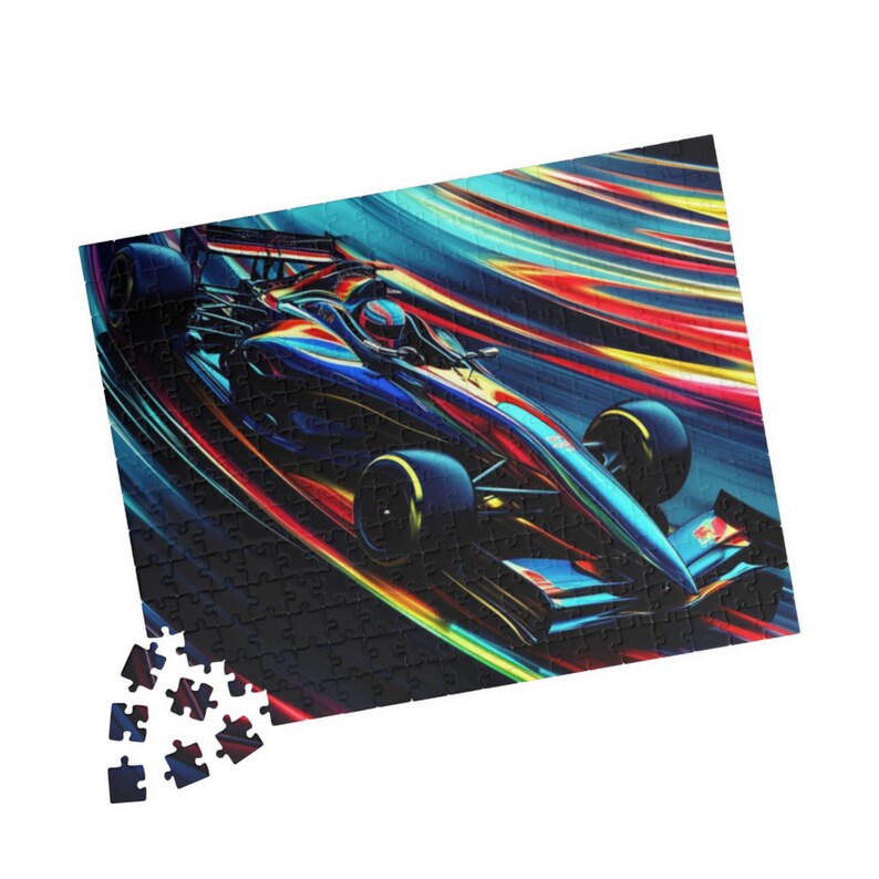 Formula 1 Puzzle - Speed Unleashed: the Art of F1, High-octane Racing ...