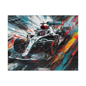 Puzzle (110, 252, 520, 1014-piece) F1 Car 44 Formula 1 Puzzle Gift - Etsy
