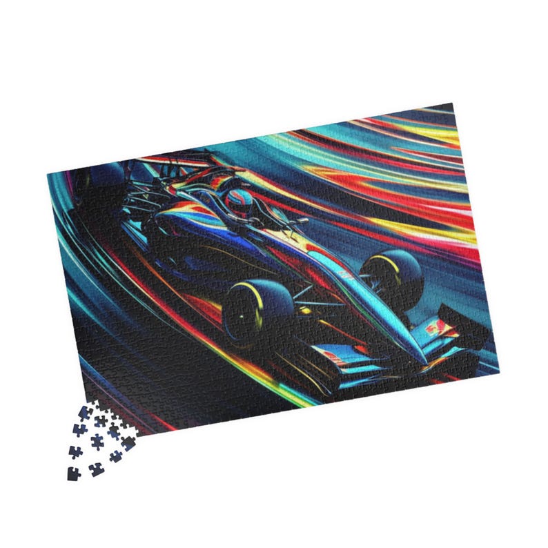 Formula 1 Puzzle - Speed Unleashed: the Art of F1, High-octane Racing ...