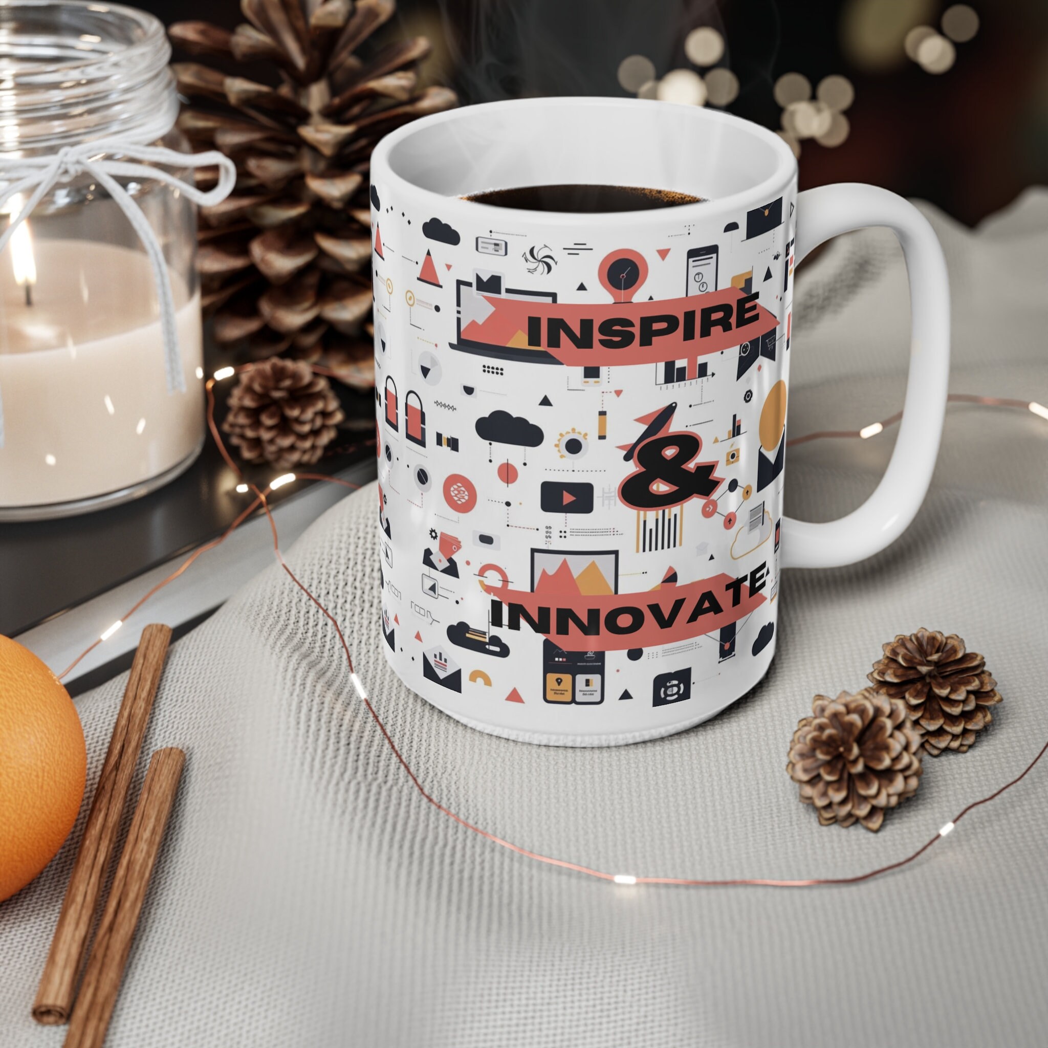 Modern Entrepreneur Essential Mug Sleek Coffee Cup Design for Business ...