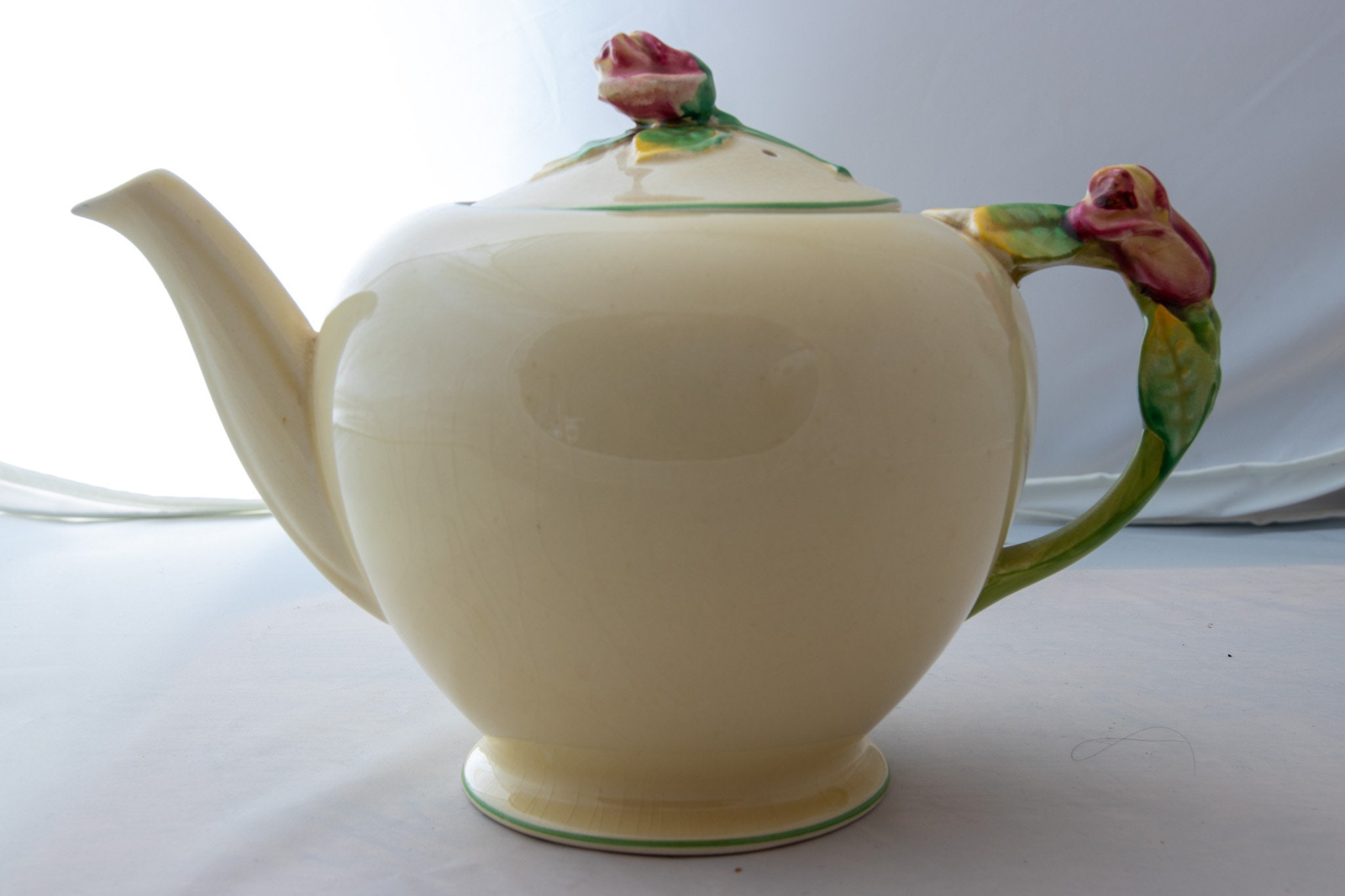Royal Winton Rosebud Teapot - Etsy