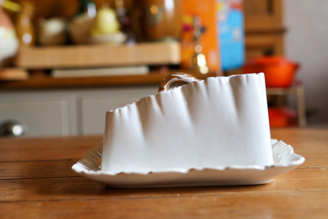 Vintage Cheese Dish - Etsy