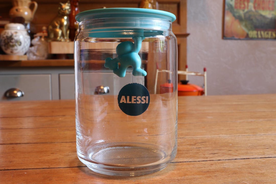 Vintage Alessi Jar - Etsy