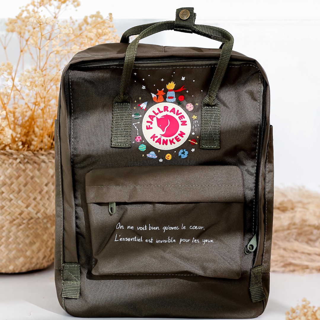 Fjallraven Kanken Backpack Embroidery Little Prince and Universe ...