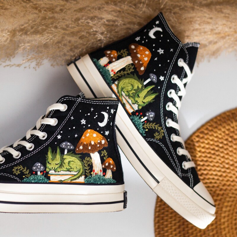 Custom Converse - Etsy