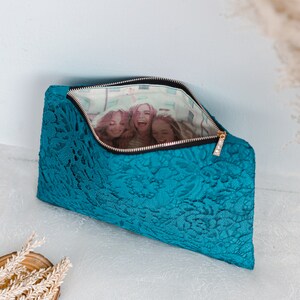 Personalized Wedding Purse, Custom Photo Clutch, Simple Photo Purse ...