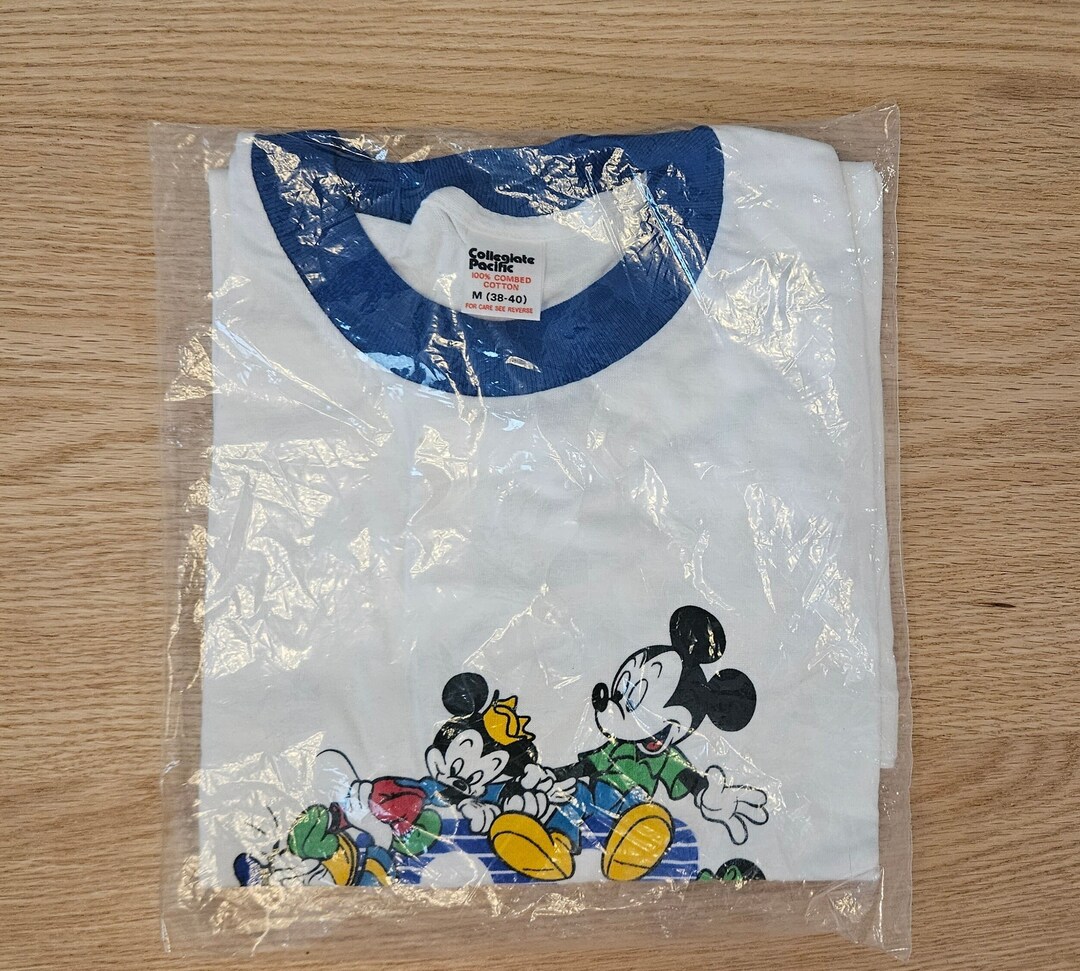 Vintage 1984 Mickey Mouse Disney Channel Shirt Medium New Sealed! - Etsy