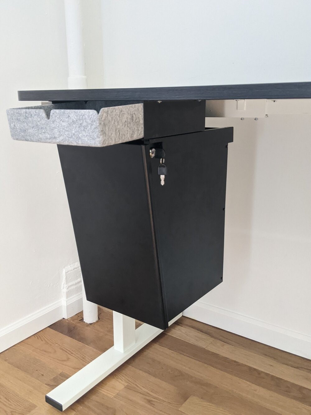 Versa Lite Regular Under-desk Mounted Storage Drawer - Etsy