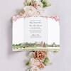 Watercolor Charleston Wedding Invitation Suite Printed on Handmade Hand ...