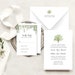 Watercolor Willow Tree Wedding Invitation Suite Printed on Handmade ...