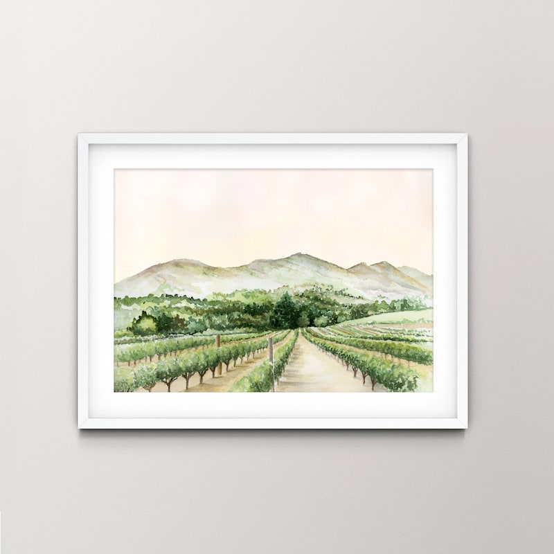Vineyard - Etsy