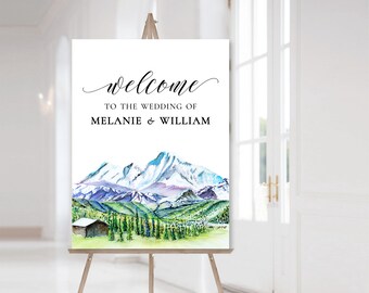 Landscape Welcome Sign - Etsy
