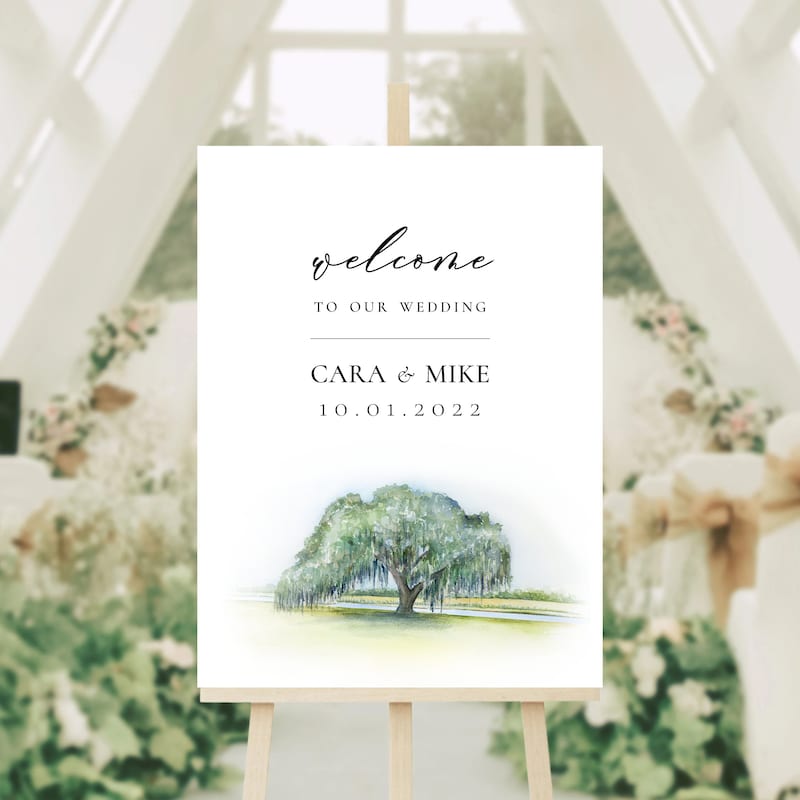 Oak Tree Sign - Etsy