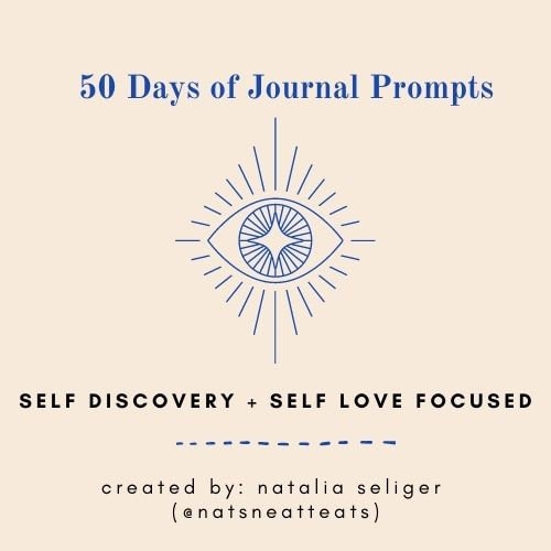 50 DAYS of Journal Prompts for Self Discovery + Self Love - Etsy