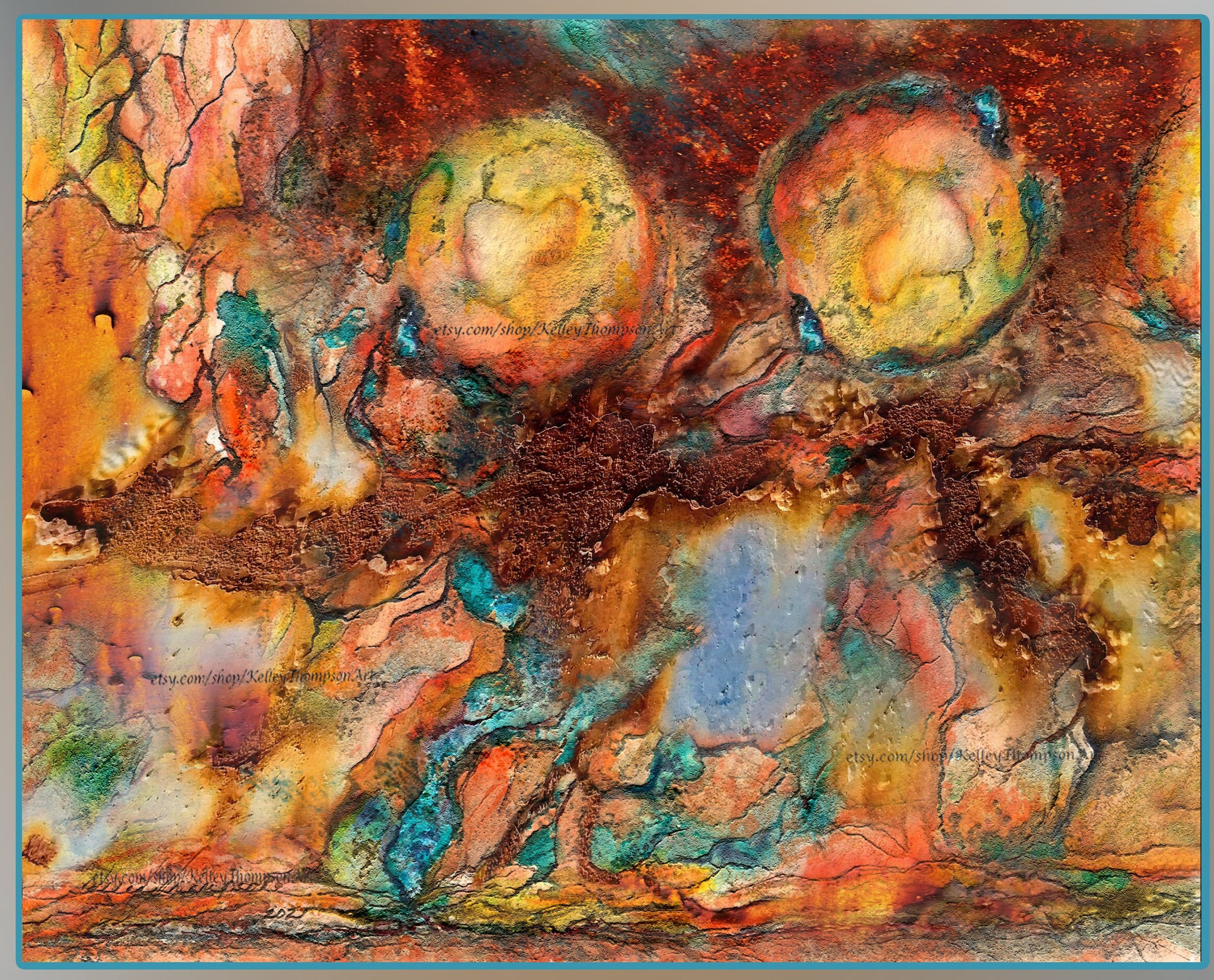 Rust Rivets Abstract Art Print Rustic Industrial Artwork - Etsy