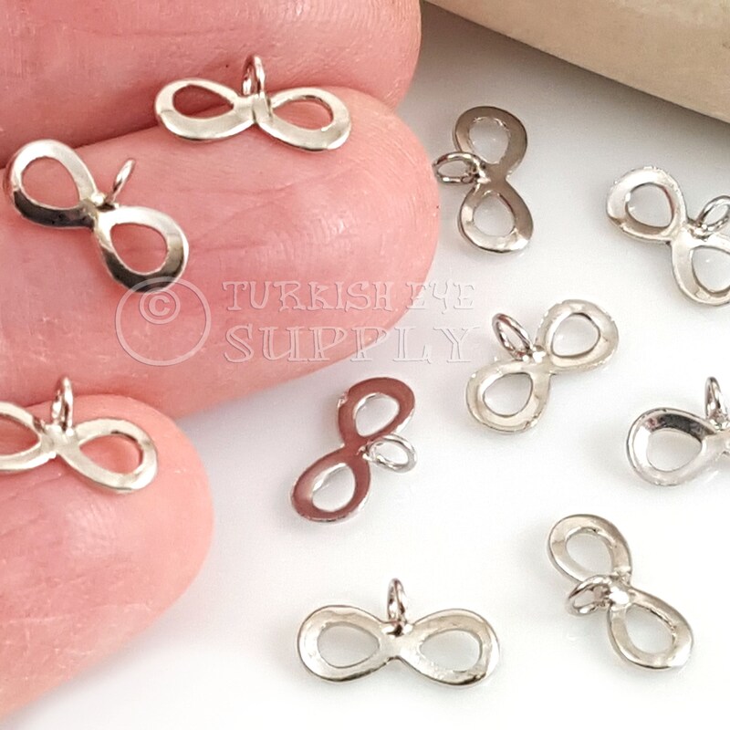Infinity Charm - Etsy