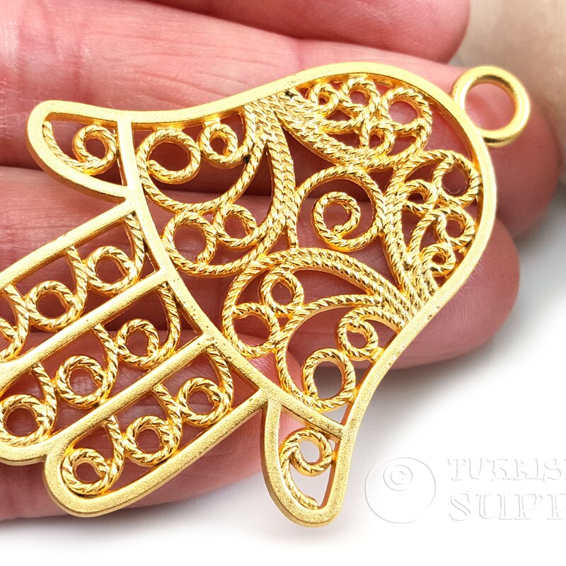 Hamsa Pendant - Etsy