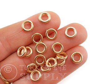 Hoop Spacer Beads - Etsy
