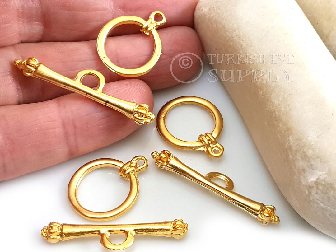 Large Toggle Clasps Large Gold Clasp T Bar Clasp Gold - Etsy