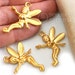 Gold Tinker Bell Charms Mini Gold Charms Gold Fairy Pendant - Etsy UK