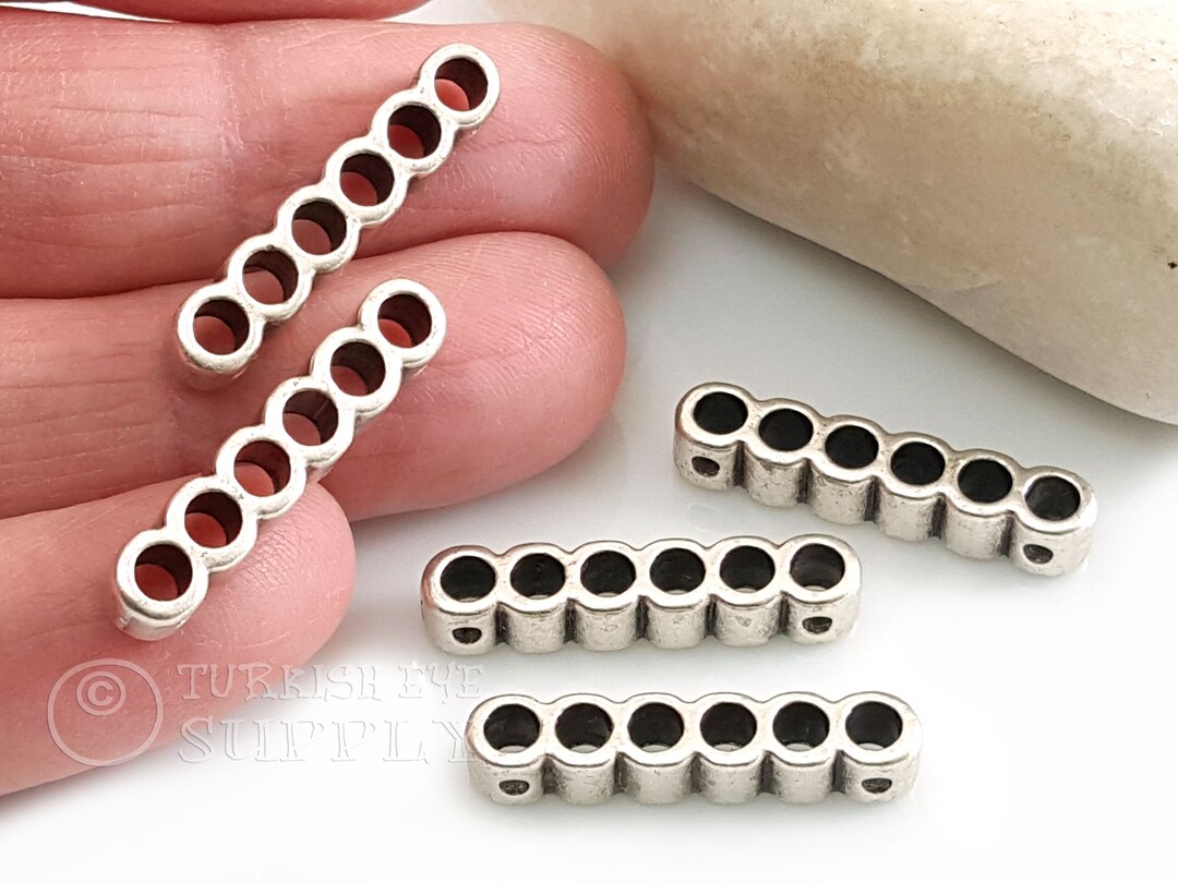 Multi Strand Tube Beads, Multi Holes Beads, Separator Links, Bracelet ...