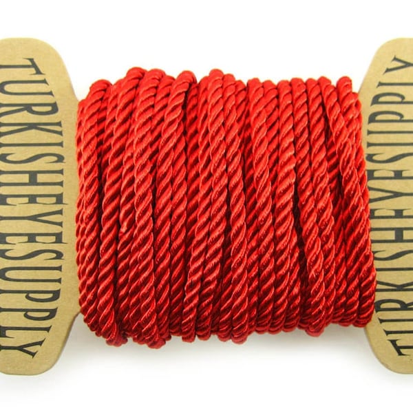 Red Silk Cord - Etsy
