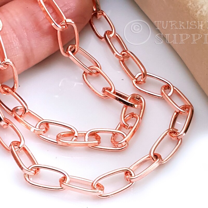Oval Link Chain - Etsy