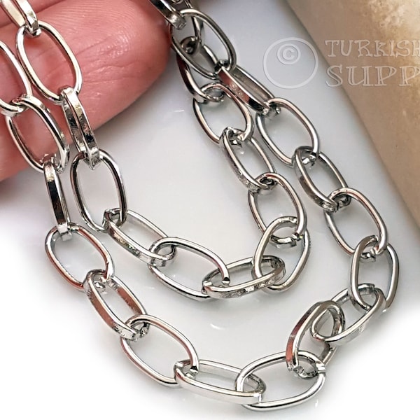 Oval Link Chain - Etsy