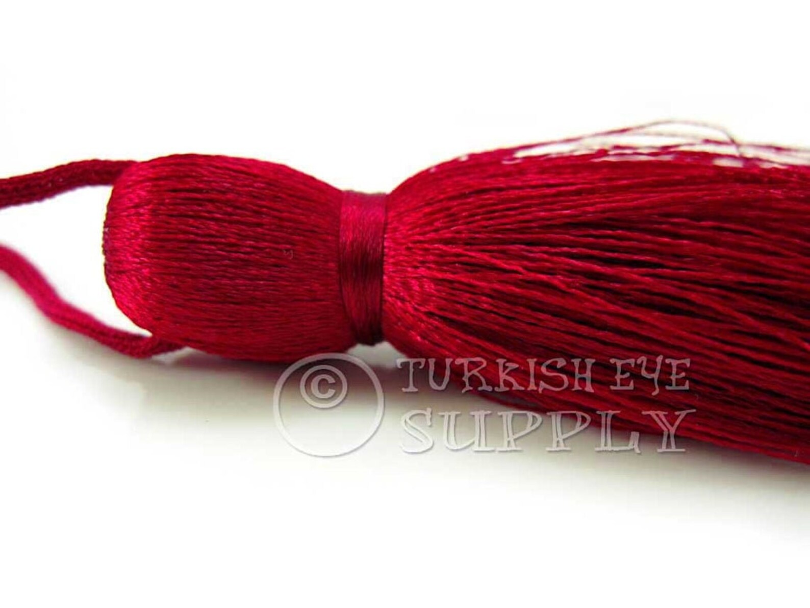 Large Thick Red Thread Tassel Hand Made Tassel Silk Thread - Etsy