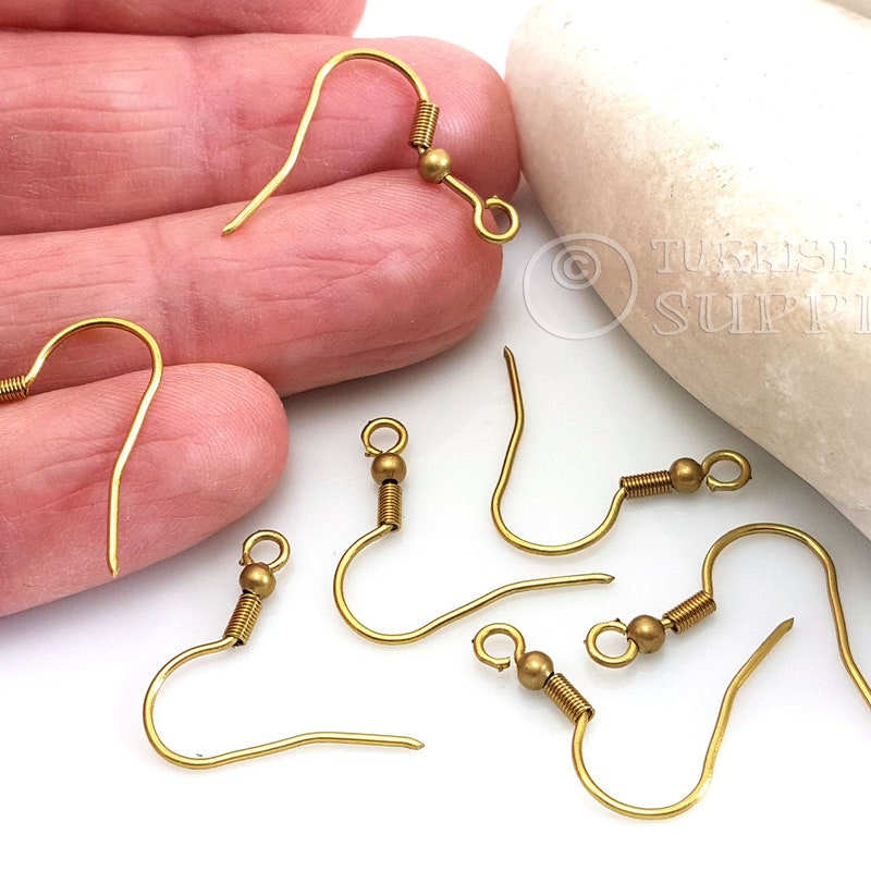 Brass Ear Wire - Etsy