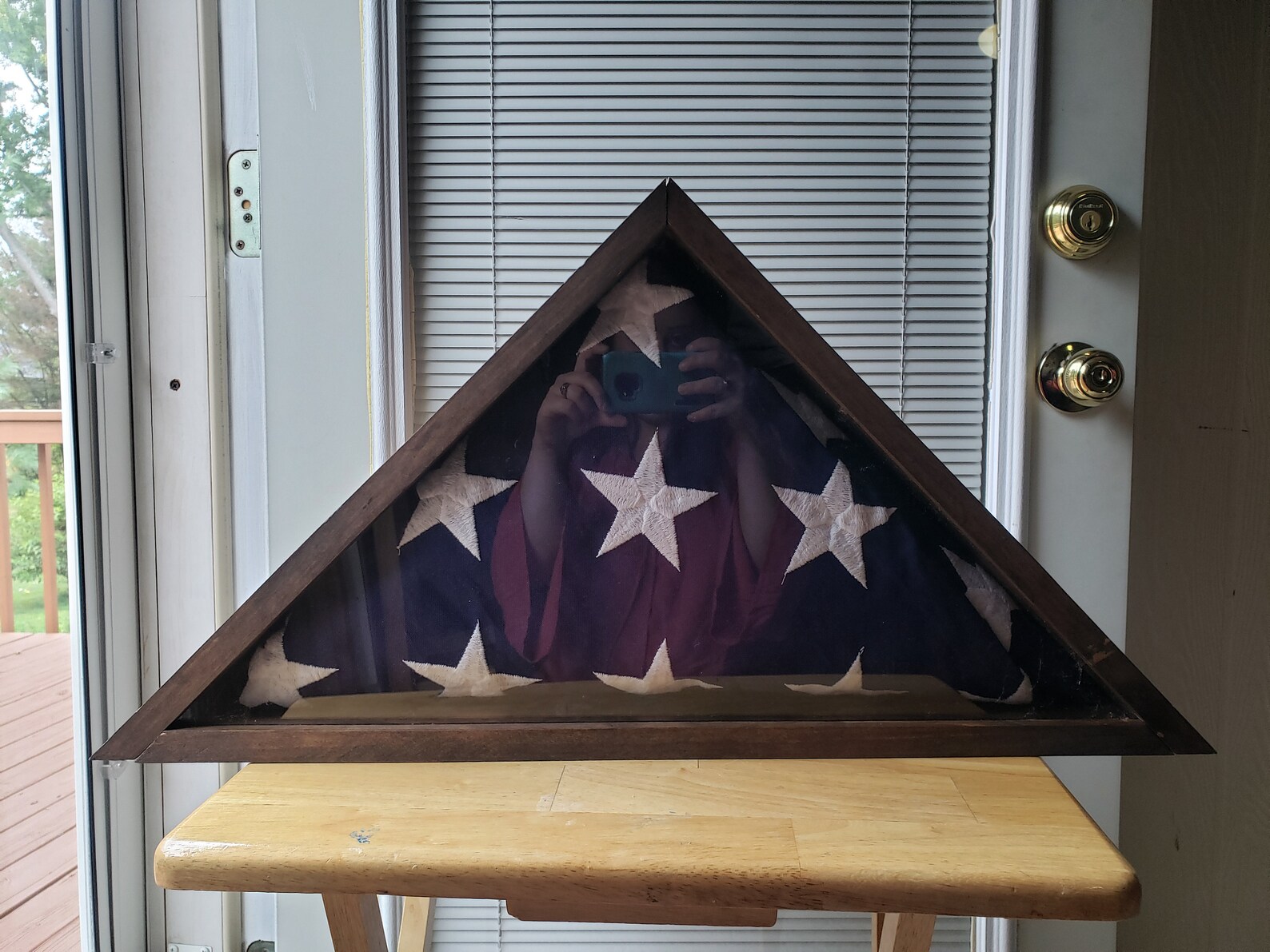 Veteran Flag Shadow Box | Etsy