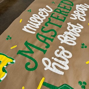 Custom Hand-painted Birthday Party Banner, Master’s Party, Golf Banner ...