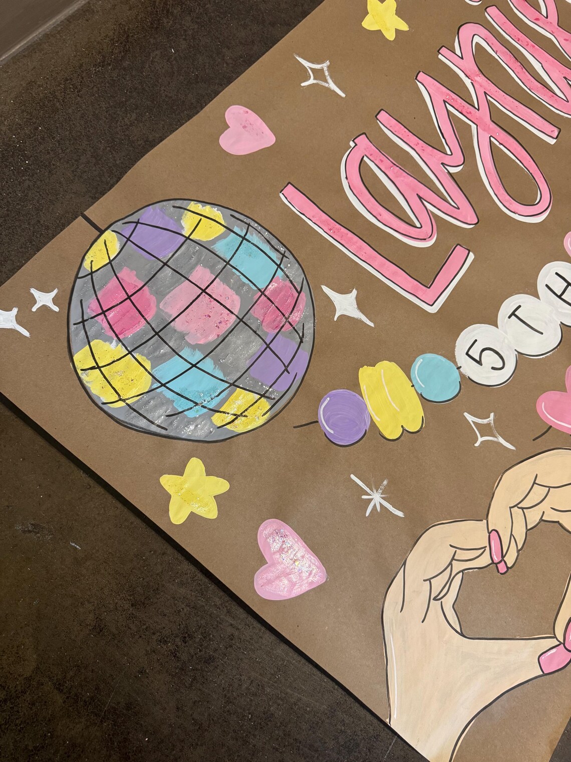 Custom Hand-painted Birthday Party Banner in My Birthday Era Banner ...