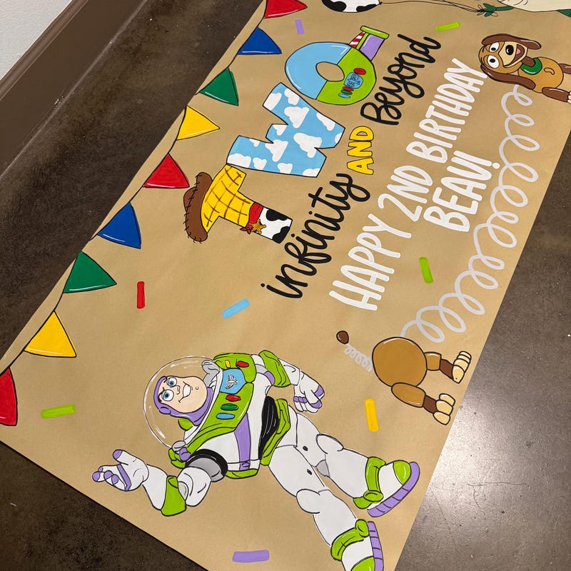Toy Story Banner - Etsy