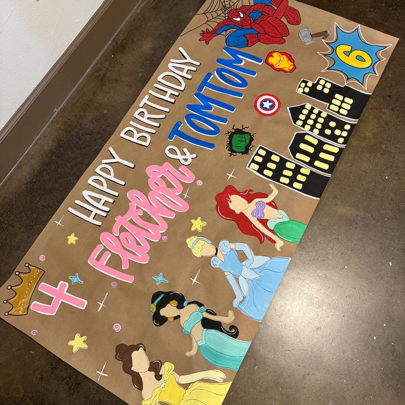 Princess Banners - Etsy