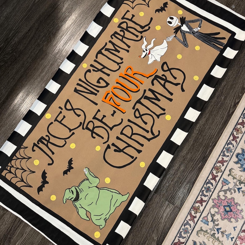 Nightmare Banner - Etsy