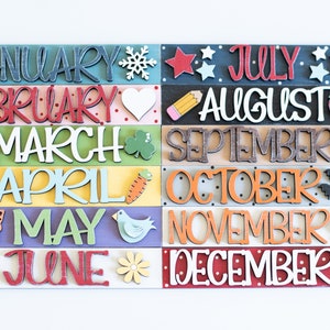 Interchangeable Seasonal Mini Standing Sign Frame Post Set; Seasonal ...