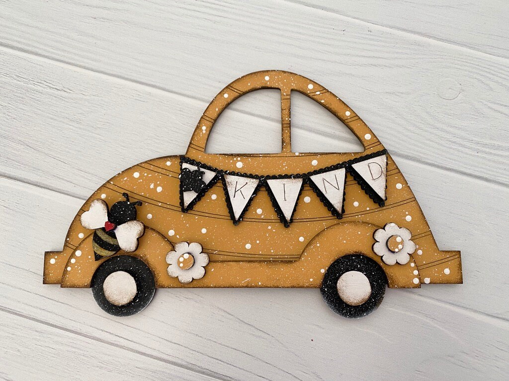 Interchangeable VW Bug Base and Car, VW Bug, Wood, Standing Sign, Home ...