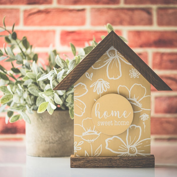 House Shaped Sign - Etsy