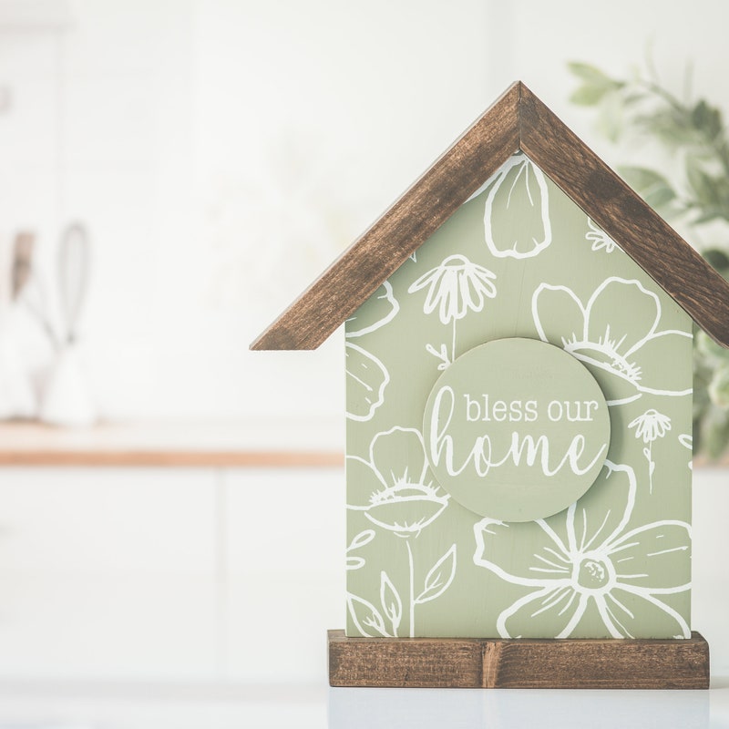 House Shaped Sign - Etsy