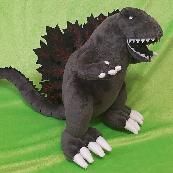 Godzilla Plush - Etsy