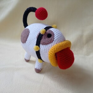 Poochy Dog Yoshi Mario Amigurumi Toy 5.9” (15 Cm) Schnuffel Piloto 포치 ...