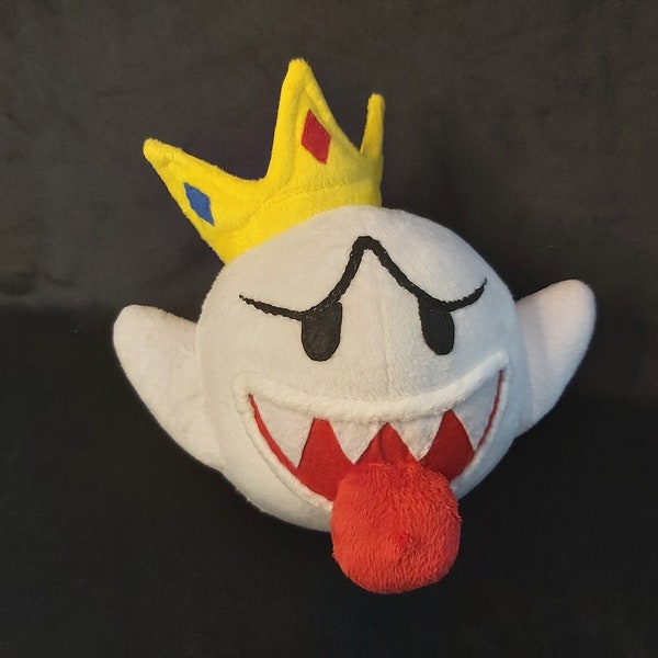 Luigis Mansion King Boo Plush Etsy