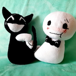 FNF Bob and Opheebob the Date – 11,8” and 9,1” (30 / 23 Cm) Two Plush ...