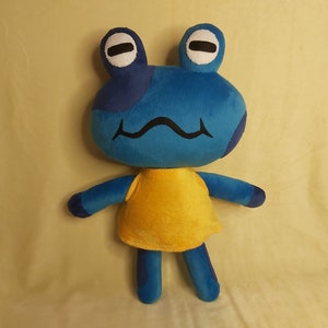 Jeremiah Blue Lazy Frog Villager in the Animal Crossing 15,7“ (40 Cm ...