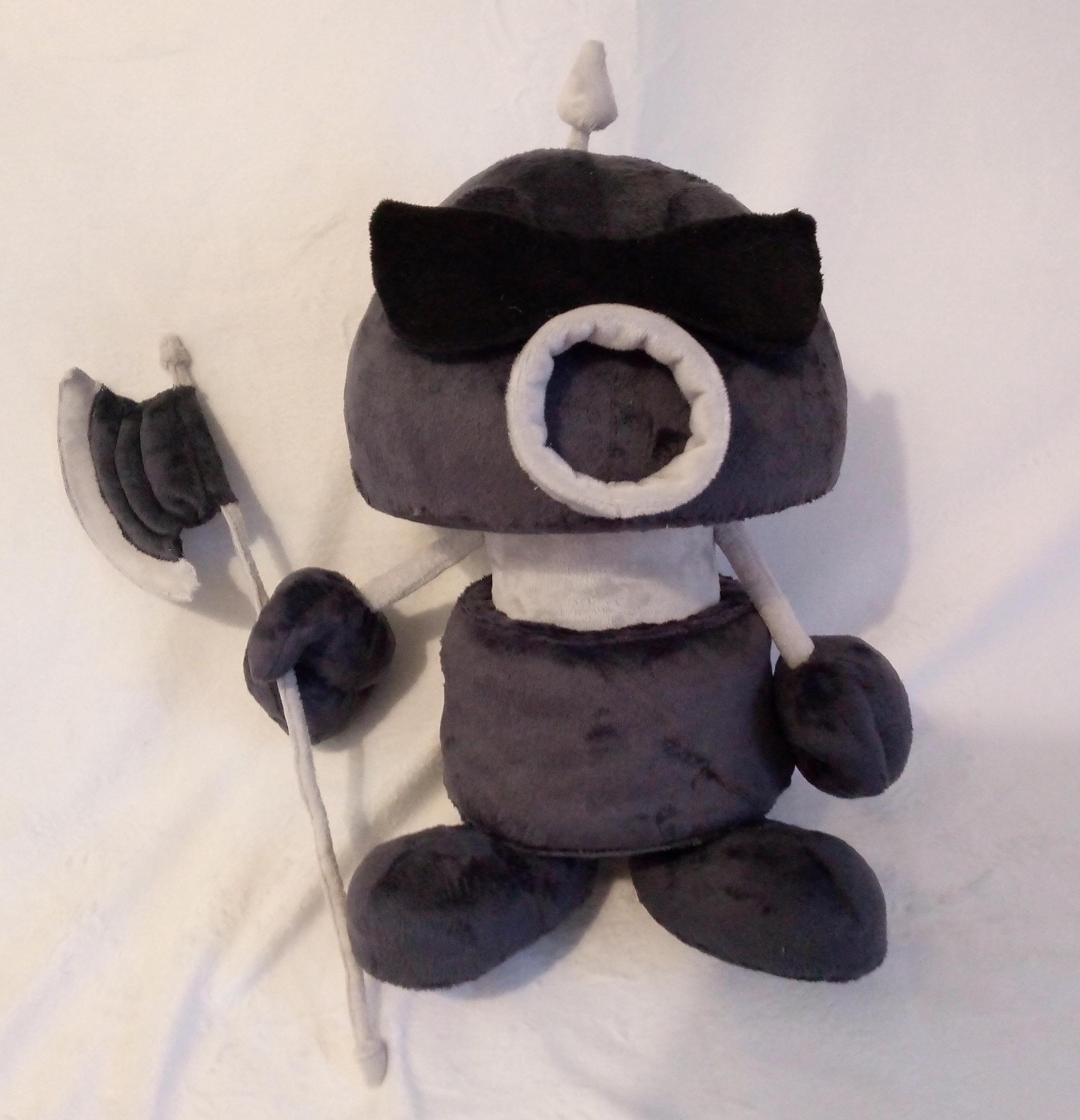 Axem Black Ranger From Super Mario RPG 13,8″ (35 Cm) Plush Toy ...