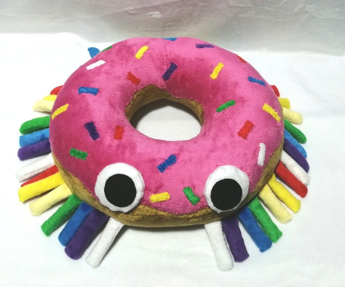 Sprinklepede Bugsnak From Bugsnax 9,8” (25 Cm) Plush Toy Donut Donapiés ...