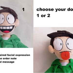 Edd From the Eddsworld 15,7″ (40 Cm) Plush Toy Edd Gould - Choose the ...